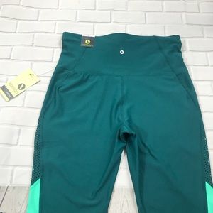 Xersion | Pants & Jumpsuits | Nwt Xersion Teal Fitted Workout Leggings ...